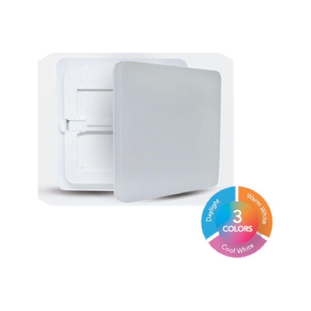 Omni Tricolor LED Surface Type Ceiling Lamp Light (Square) – Goldpeak Tools PH