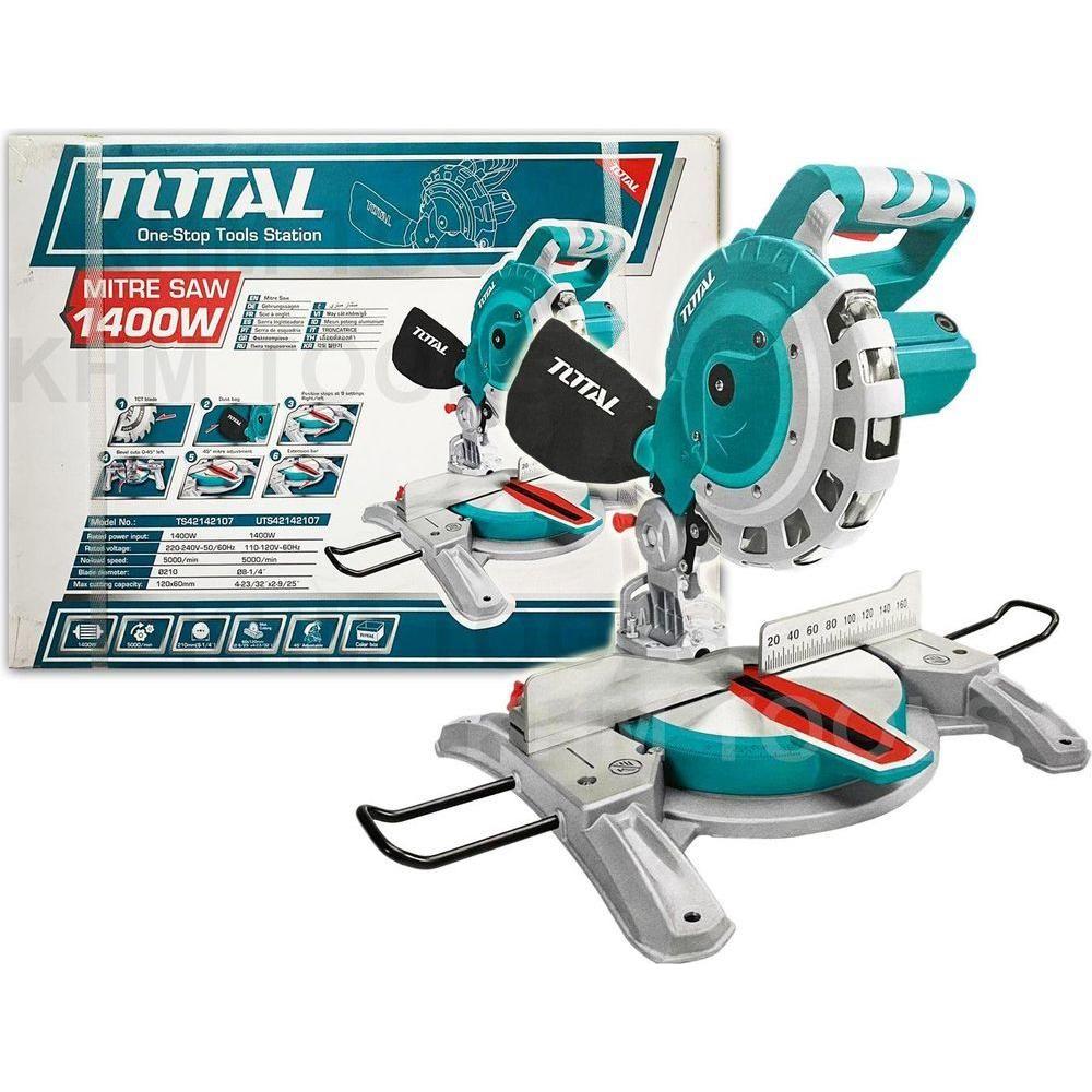 Total TS42142107 Miter Saw 8-1/4" 1400W – Goldpeak Tools PH