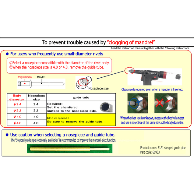 Lobster R1A1 Pneumatic Air Riveter 10.2kN | Goldpeak Tools PH