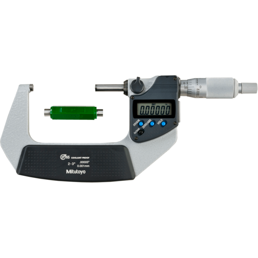 Mitutoyo 293-332-30 Digital Micrometer 2-3" (IP65 Coolant Proof ...