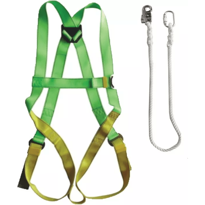 OSK TE5121 Full Body Safety Harness with Lanyard Medium Hook – Goldpeak ...
