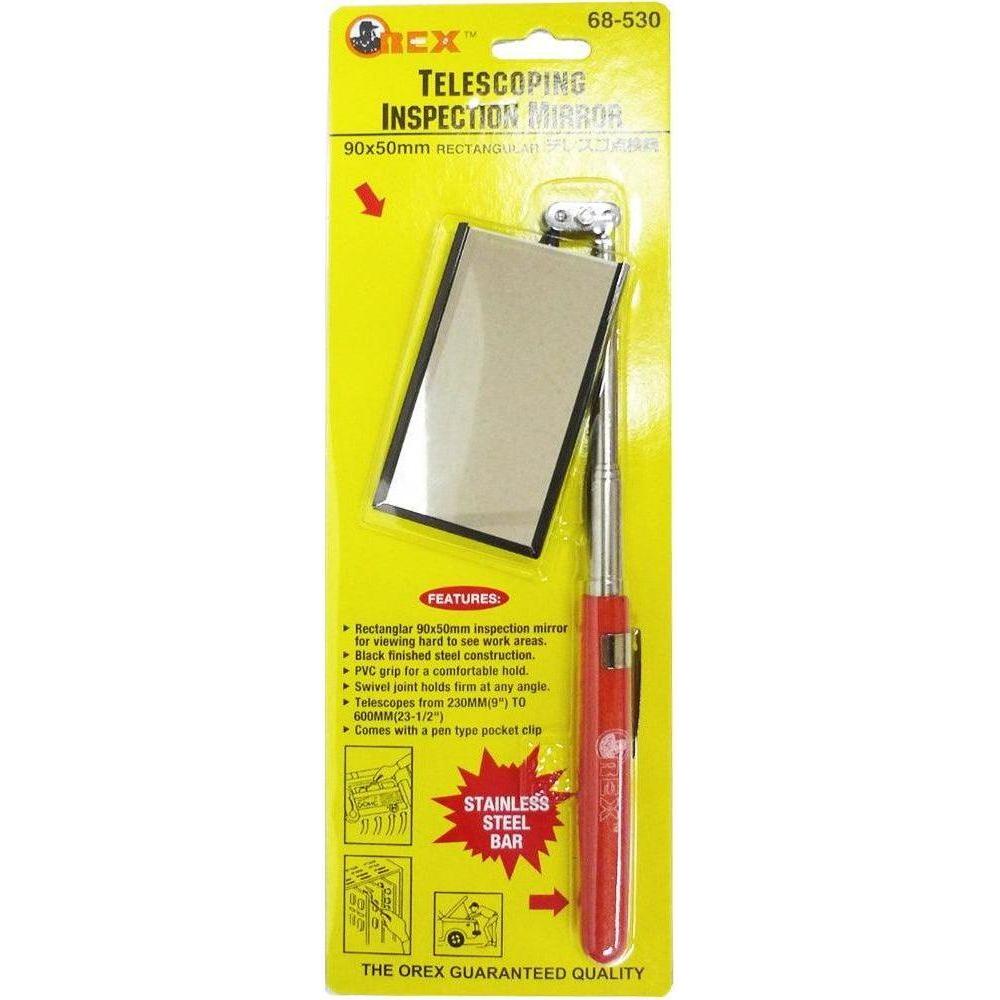 Orex 68-530 Telescopic Inspection Mirror (Rectangle Shape) – Goldpeak ...