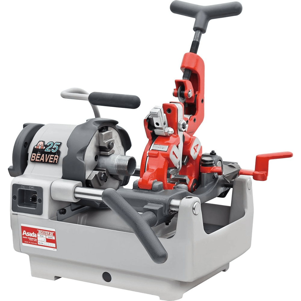 Asada Beaver 25 (BE25B) Electric Pipe Threading Machine 1/2~1 ...