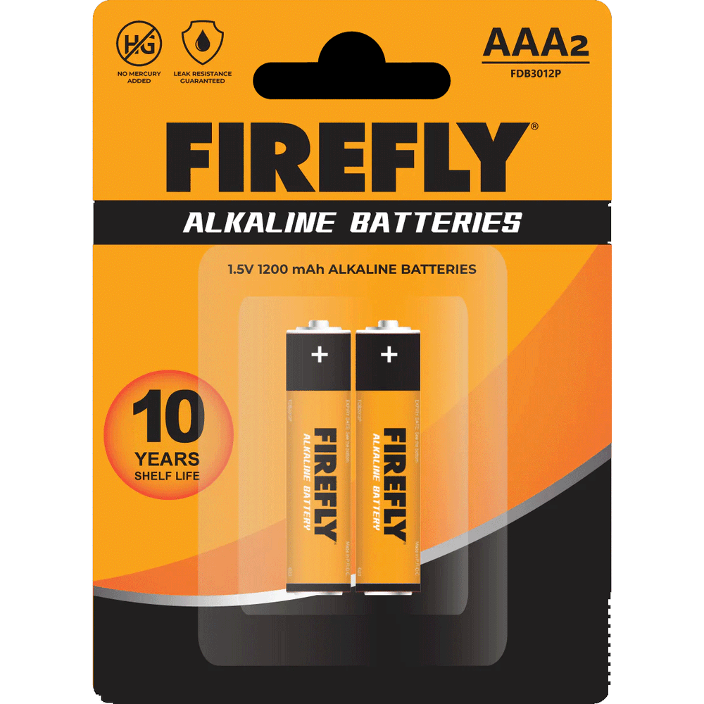 Firefly AAA Alkaline Batteries – Goldpeak Tools PH