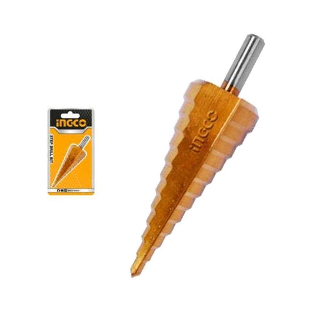 Ingco AKSDS10451 Step Drill Bit 10-45mm – Goldpeak Tools PH