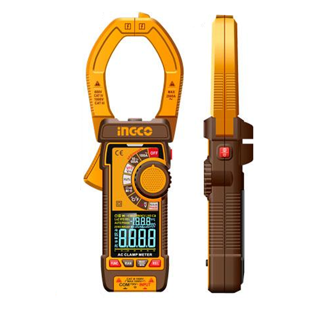 Ingco DCM610001 AC Digital Clamp Meter – Goldpeak Tools PH