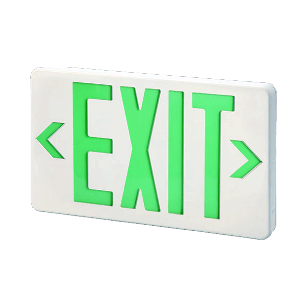 Firefly Double-Faced Exit Light with Wall/Ceiling Mount Option 3.6V 60 ...