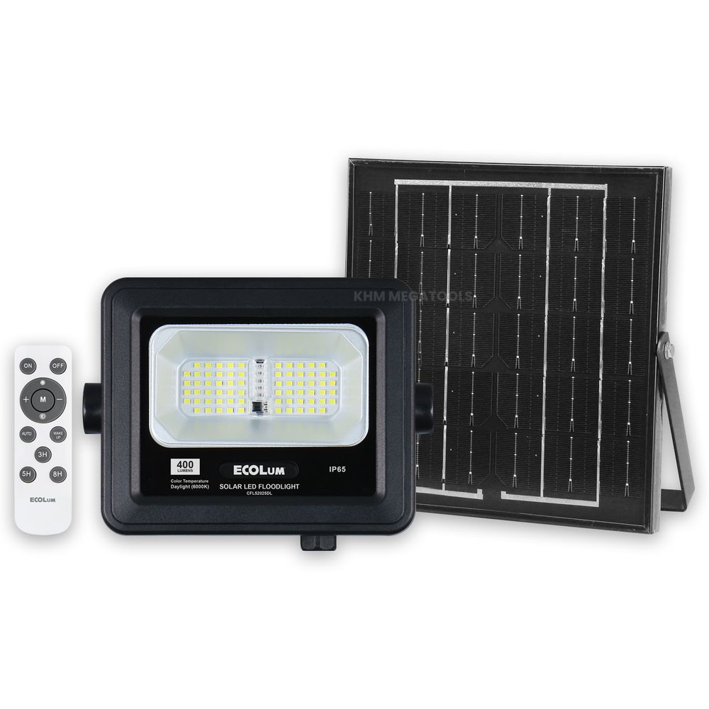 Firefly CFL52 Solar Panel LED Floodlight – Goldpeak Tools PH