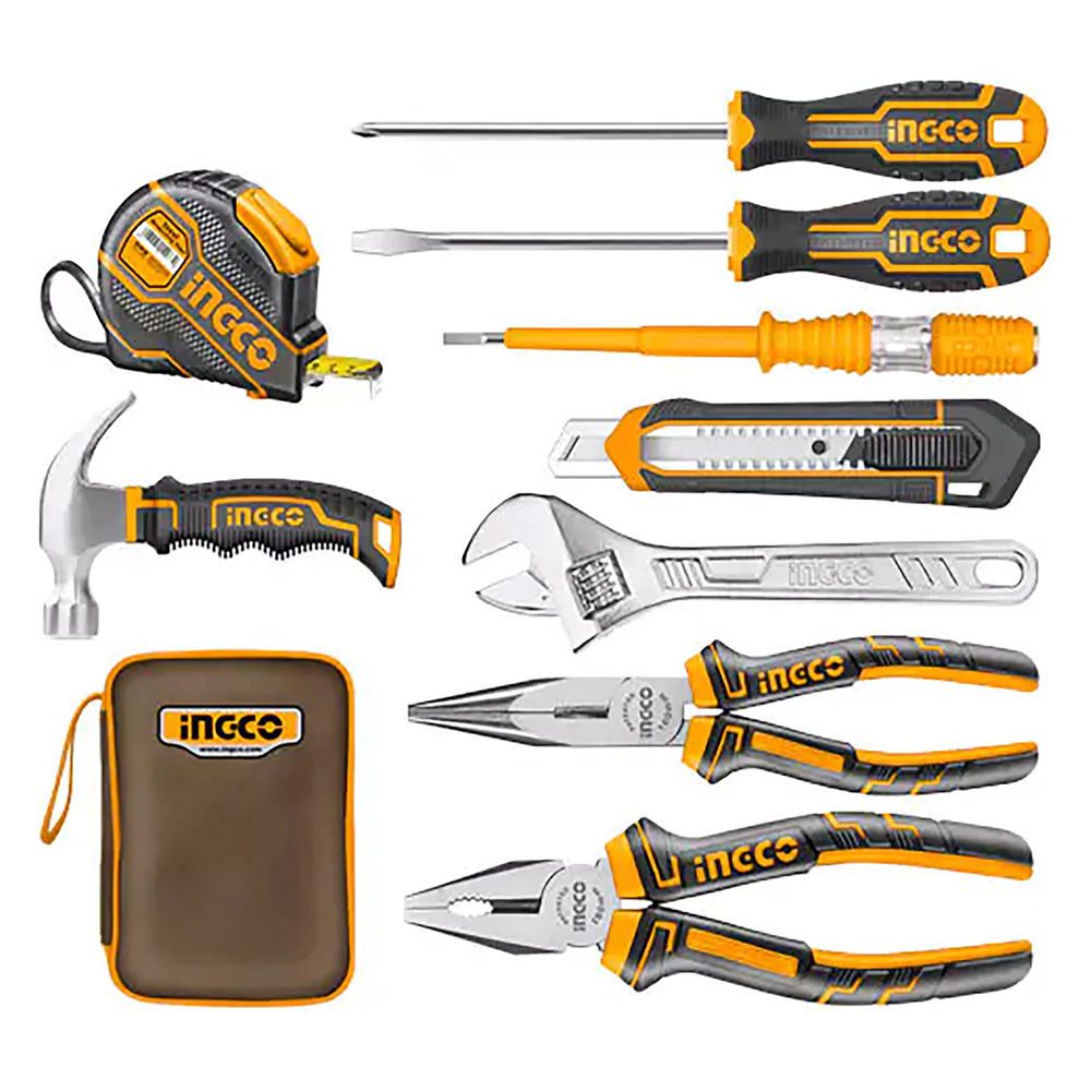 Ingco HKTH20809 Hand Tools Set 9Pcs – Goldpeak Tools PH