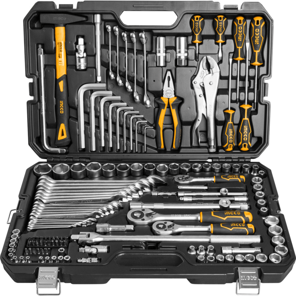 Ingco HKTHP21421 142pcs Combination Hand Tools Set with Case | Goldpeak ...
