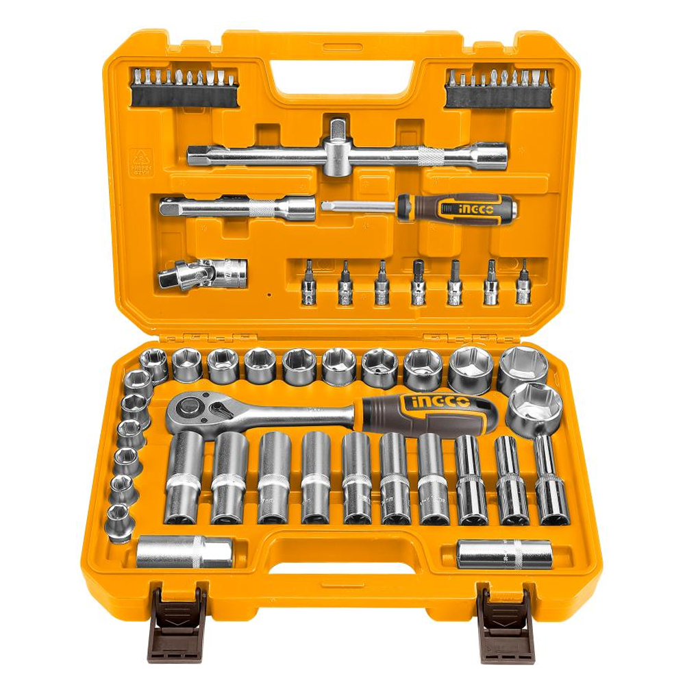 Ingco HKTS12602 DR. 1/2"Socket Set 62Pcs – Goldpeak Tools PH