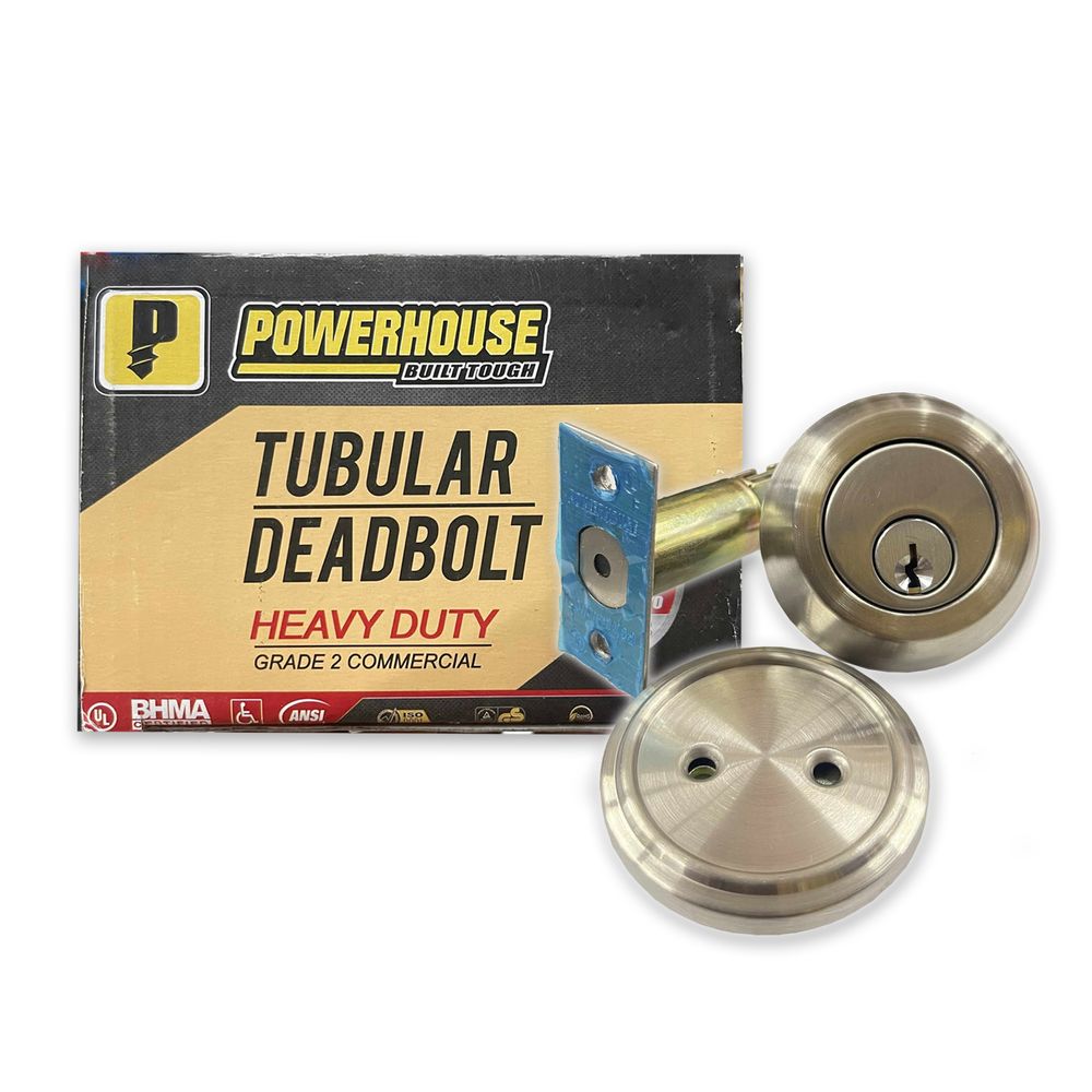 Powerhouse Deadbolt Ansi Grade 2 UL Listed – Goldpeak Tools PH