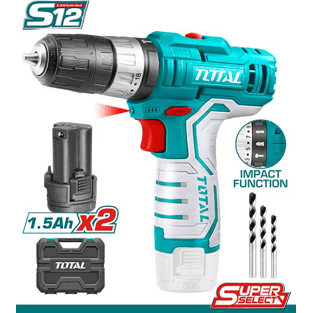 Total TIDLI12201 Li-Ion Impact Drill 12V ss – Goldpeak Tools PH