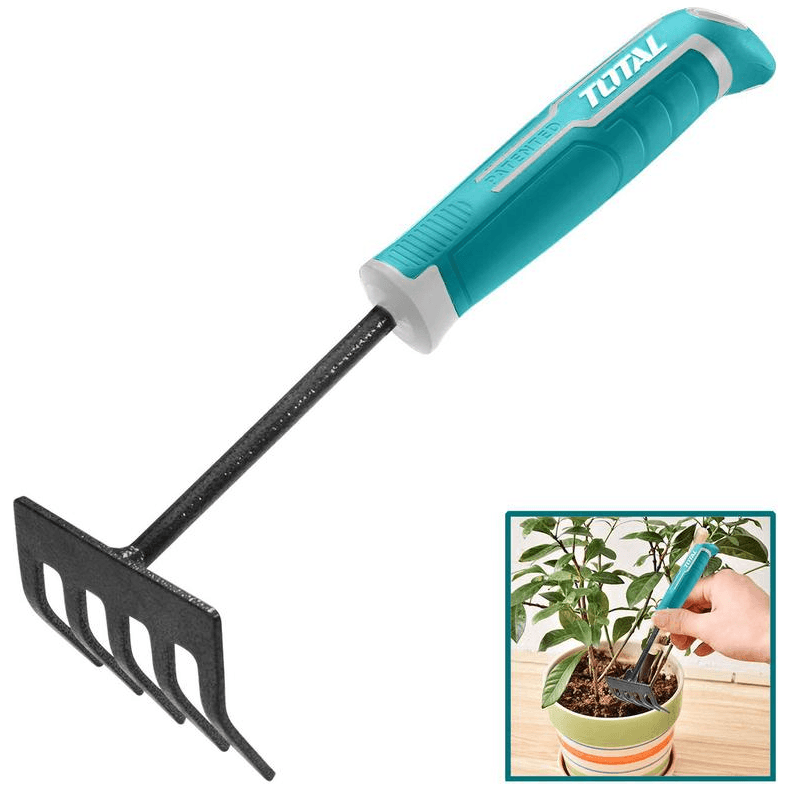 Total THFTR1008 Garden Hand Rake – Goldpeak Tools PH