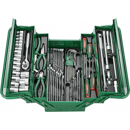 Hans TTBK-68P Assorted Hand Tools Set With Tool Box Chest (68pcs ...