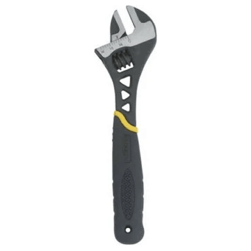Stanley Adjustable Wrench (Max Grip) Black Handle – Goldpeak Tools PH