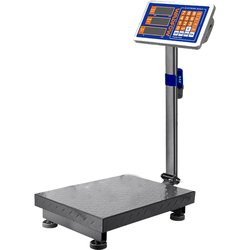 Wadfow WEC1302 Li-Ion Weighing Scale 100KG DC 12V – Goldpeak Tools PH