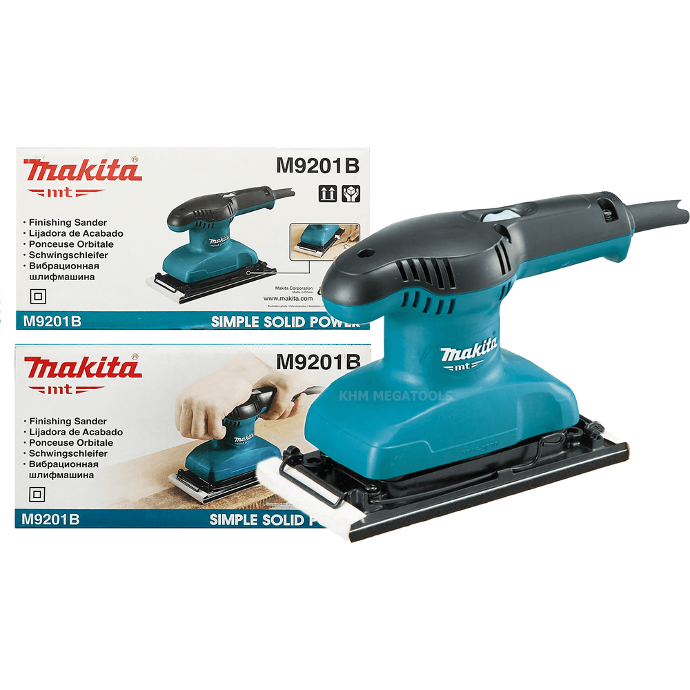 Makita MT M9201B Finishing Sander 114x140mm 180W – Goldpeak Tools PH