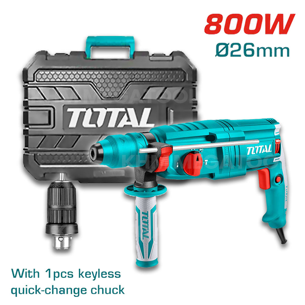 Total TH308268-2 SDS-plus Rotary Hammer 800W – Goldpeak Tools PH