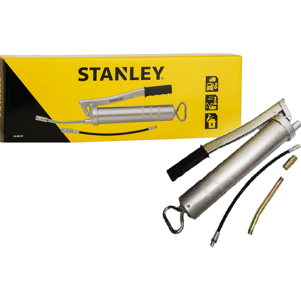 Stanley 95-385 Lever Action Grease Gun 400g (Chrome) – Goldpeak Tools PH