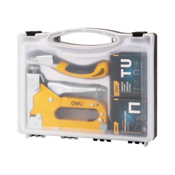 Deli EDL238105 5pcs Staple Gun Set – Goldpeak Tools PH