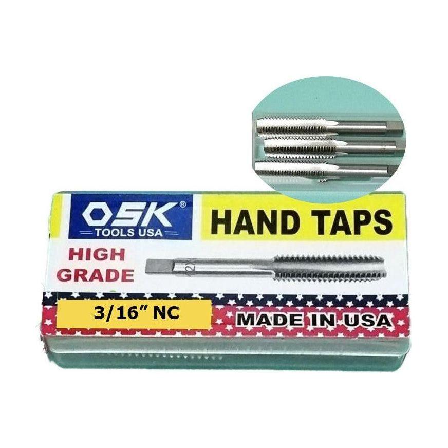 OSK Hand Tap Set (Inches/English Thread) – Goldpeak Tools PH
