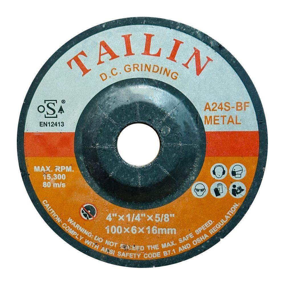 Tailin A24S-BF Grinding Disc for Metal 4" – Goldpeak Tools PH