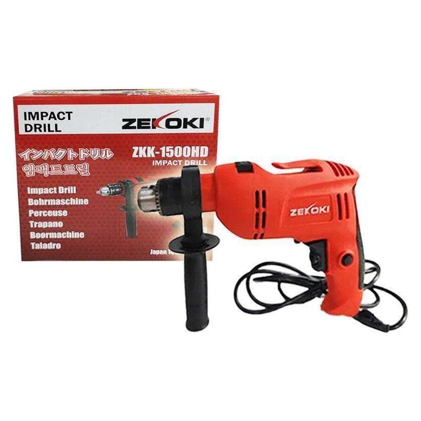 Zekoki ZKK-1500HD Hammer / Impact Drill 13mm 550W – Goldpeak Tools PH