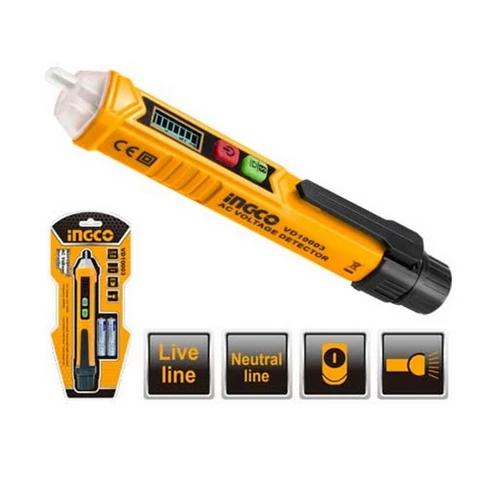 Ingco Non Contact AC Voltage Detector Tester / Test Pencil – Goldpeak ...