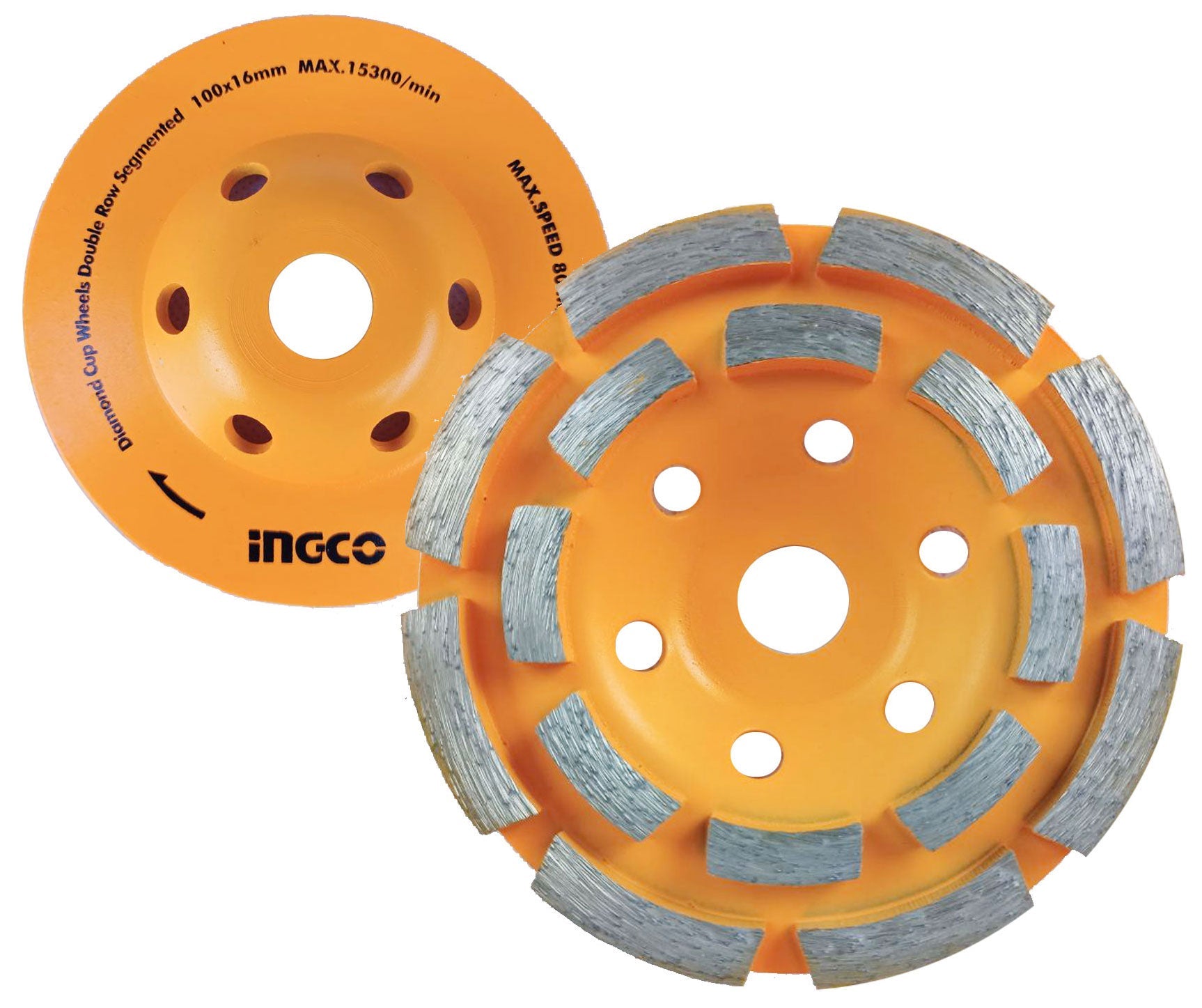 Ingco Diamond Cup Wheel – Goldpeak Tools PH